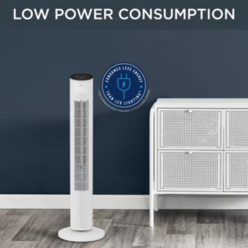 VENTILATEUR COLONNE EOLE ULTRA BLANC ROWENTA